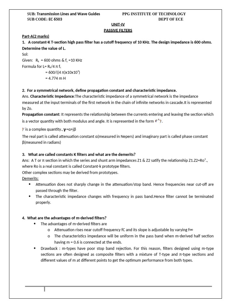 TLW # marks | PDF | Waveguide | Transmission Line