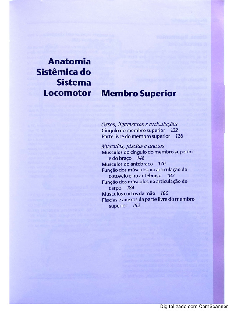 Werner Platzer Anatomia-Locomotor, Ms-1 | PDF