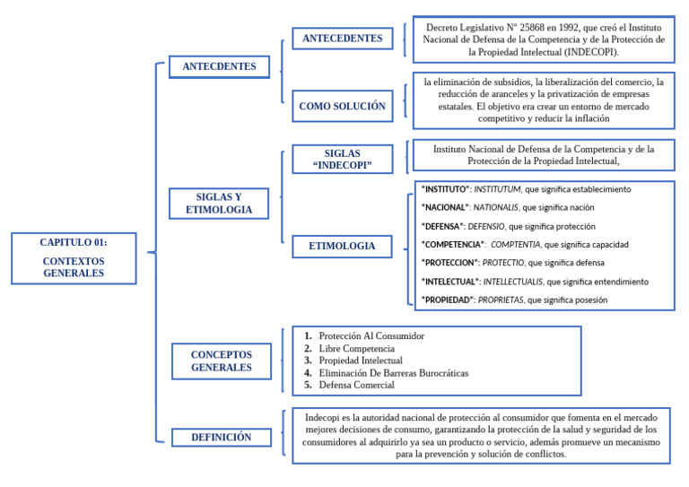Esquema Cap 01. - Contextos Generales | PDF | Protección al Consumidor | Propiedad intelectual