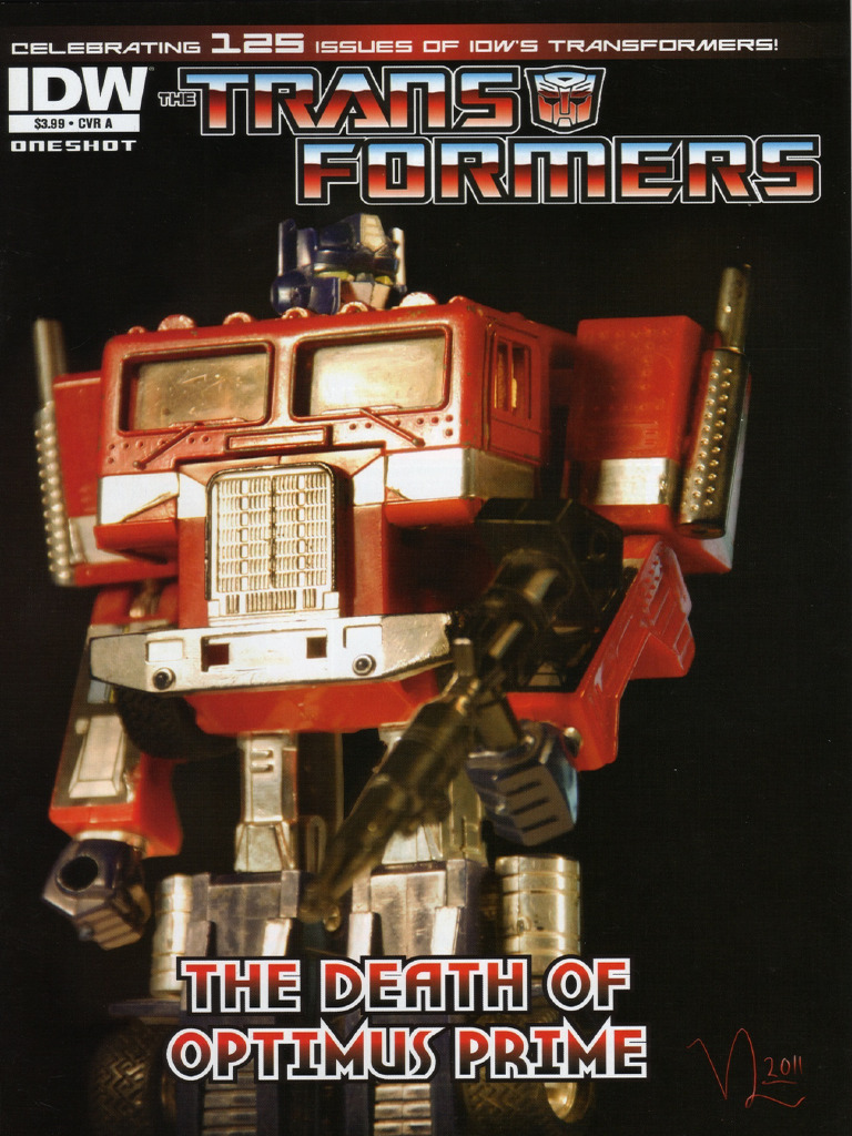 Transformers - The Death of Optimus Prime | PDF