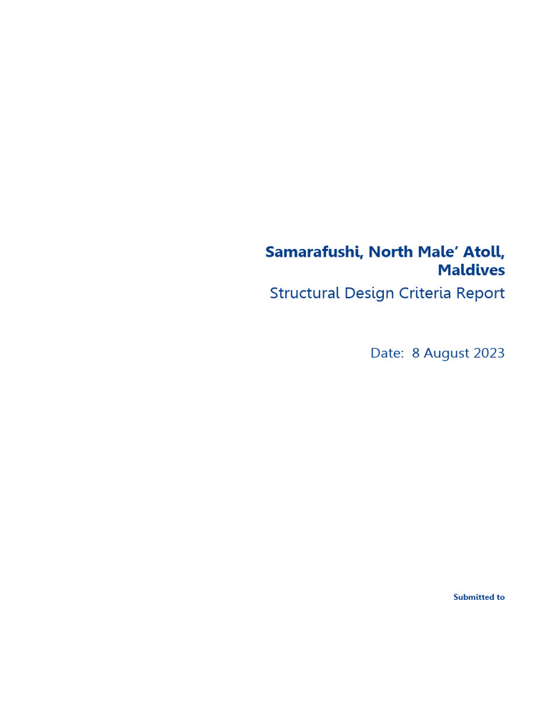 Doc D.1.1 - Structural Design Criteria | PDF | Concrete | Structural Steel Doc D.1.1 - Structural Design Criteria | PDF | Concrete | Structural Steel