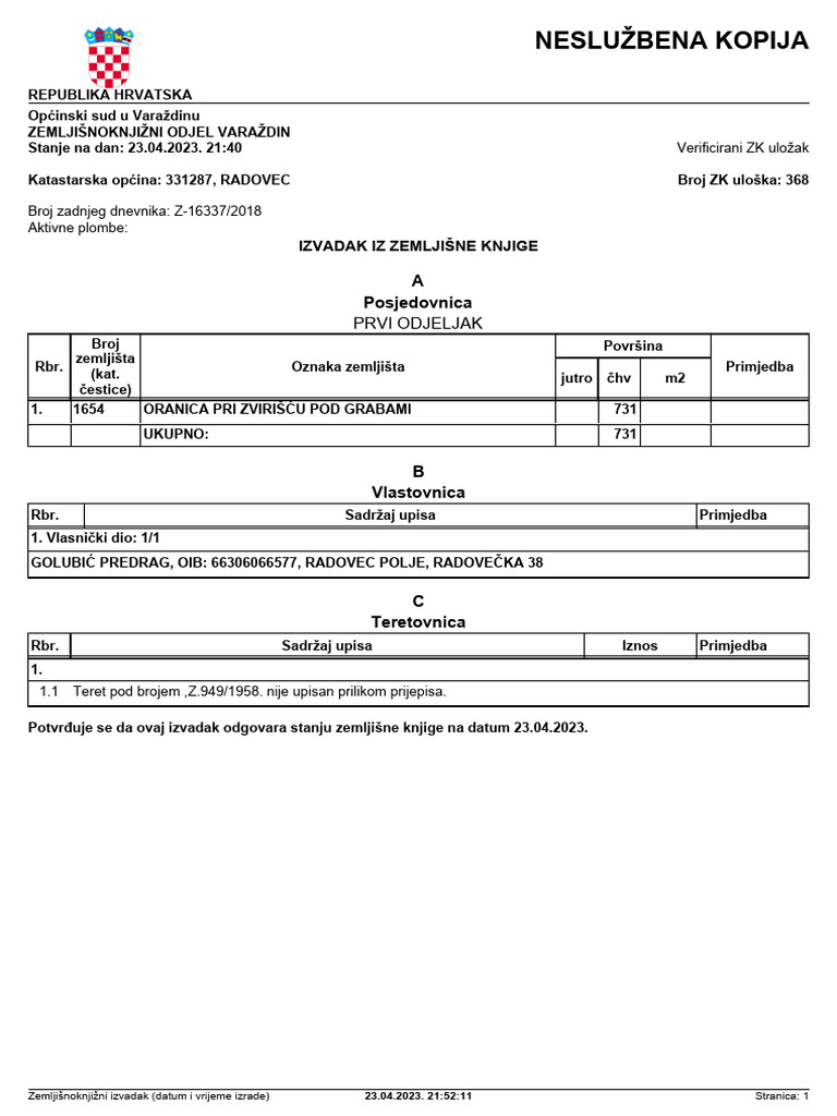 ZK 368 Radovec | PDF