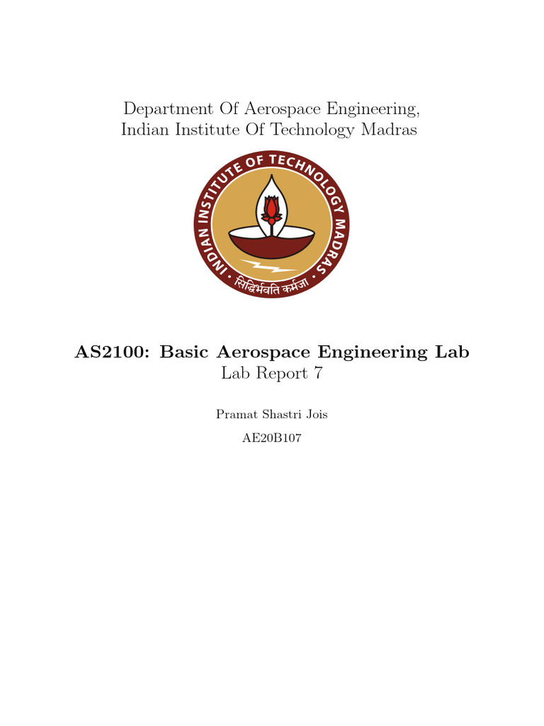 Propulsion Report Sample 2 | PDF | Gas Turbine | Rotating Machines