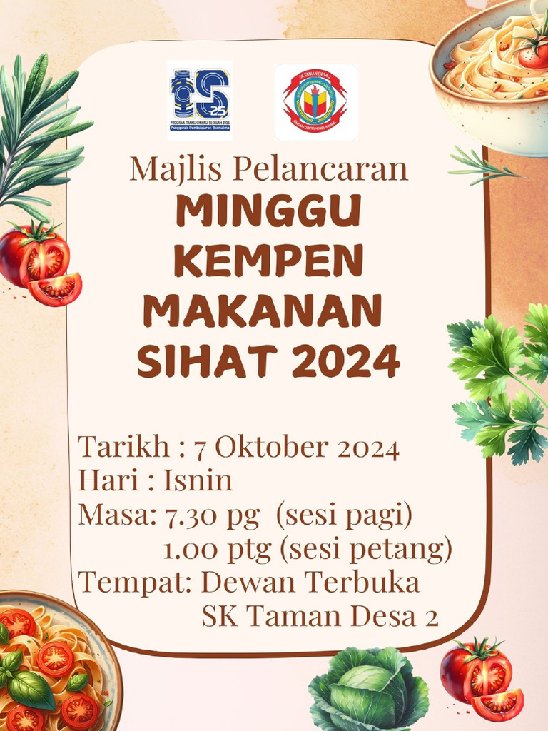 BUKU PROGRAM KEMPEN MINGGU MAKANAN SIHAT | PDF