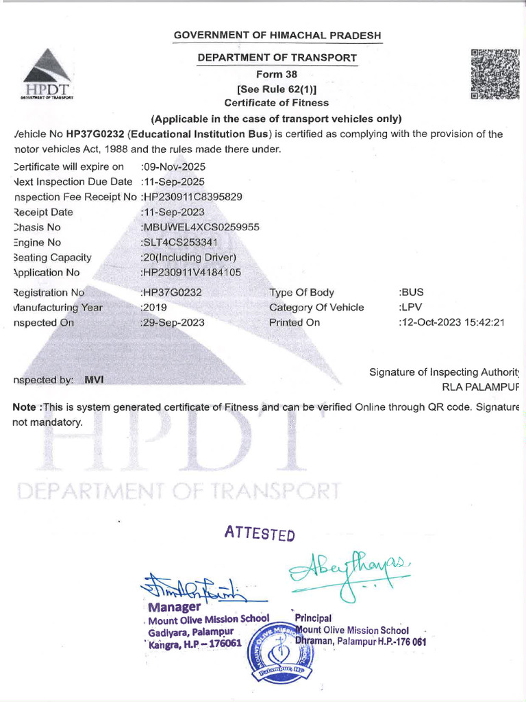 Road Safety Driver Details | PDF