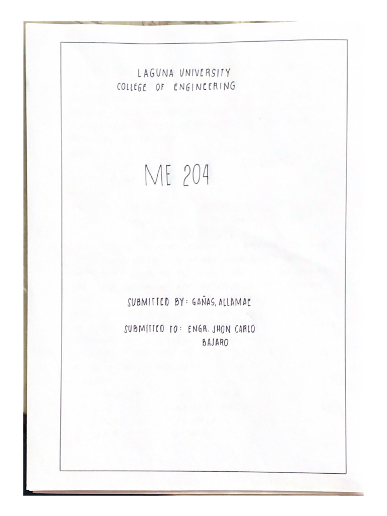 Me 204 | PDF