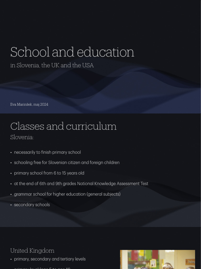 Ang Predstavitev 3 Letnik | PDF | Secondary Education | Student ...