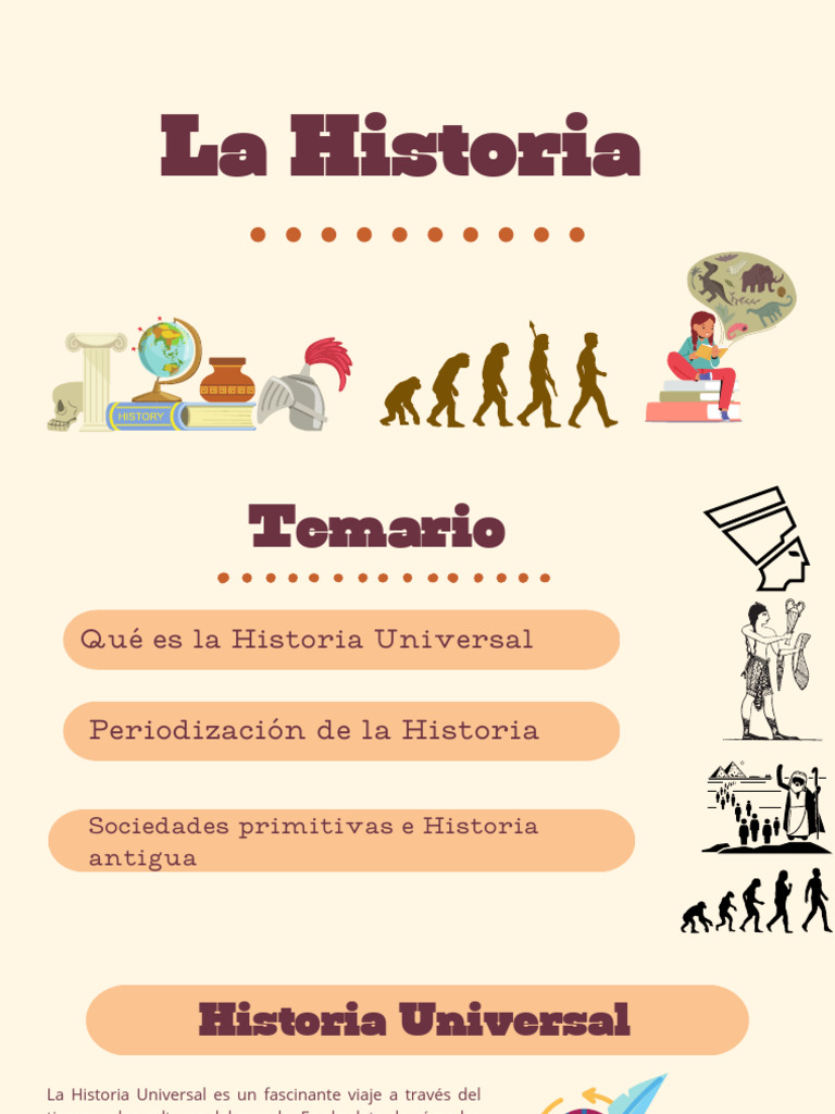 Periodización de la Historia Universal | PDF | Historia antigua ...