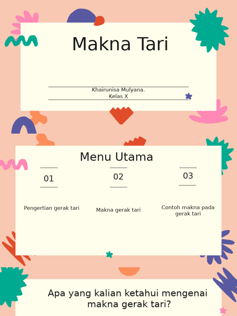 Makna dan Fungsi Gerak Tari | PDF | Planets | Planets In Astrology