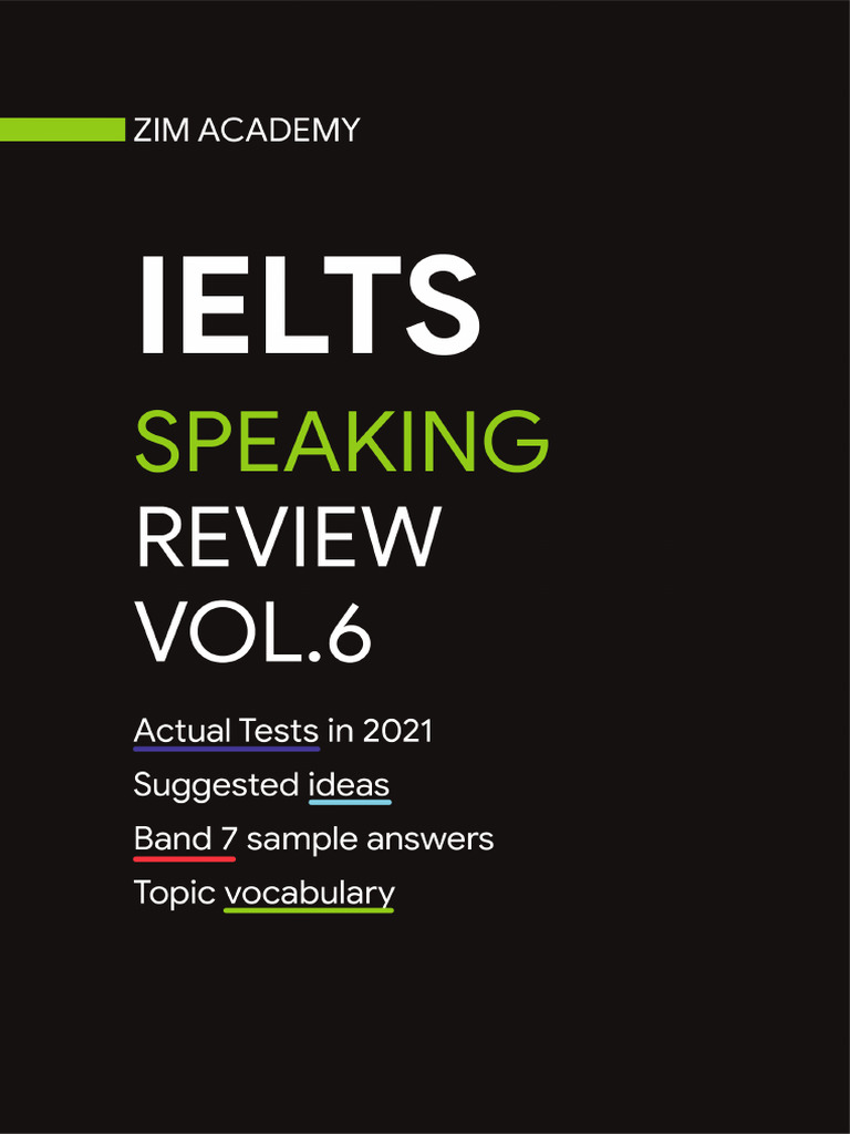 Ebook Ielts Speaking Review 2021 | PDF