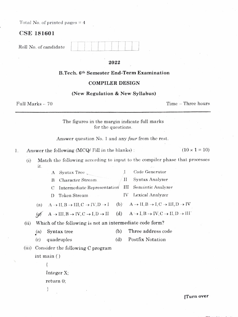 Compiler Design - Monowar Hussain | PDF | Compiler | Computing