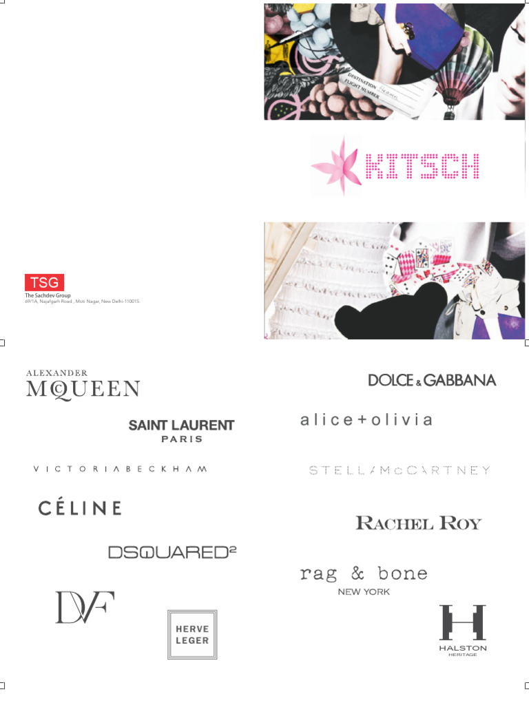 Kitsch Presentation - 25jan13 - Opt | PDF | Brand | Luxury Goods