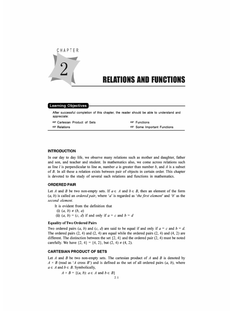 Cartesian Product | PDF