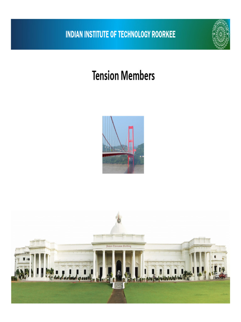 5.Tension members | PDF | Screw | Fracture
