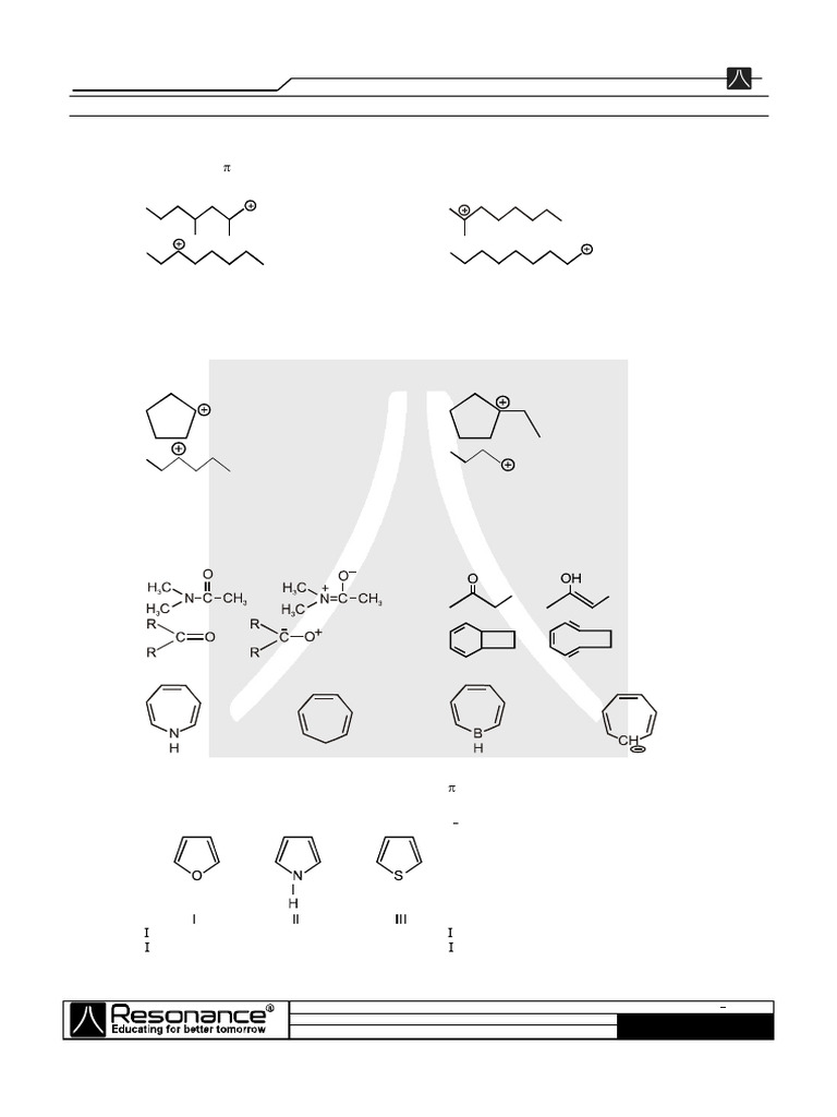 goc 1 pyq nsec | PDF | Radical (Chemistry) | Carbon Compounds