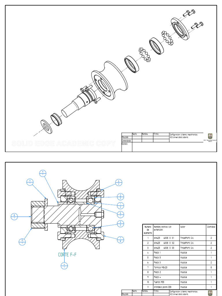 Pieza Conjunto Explosionado-combinado (2) | PDF