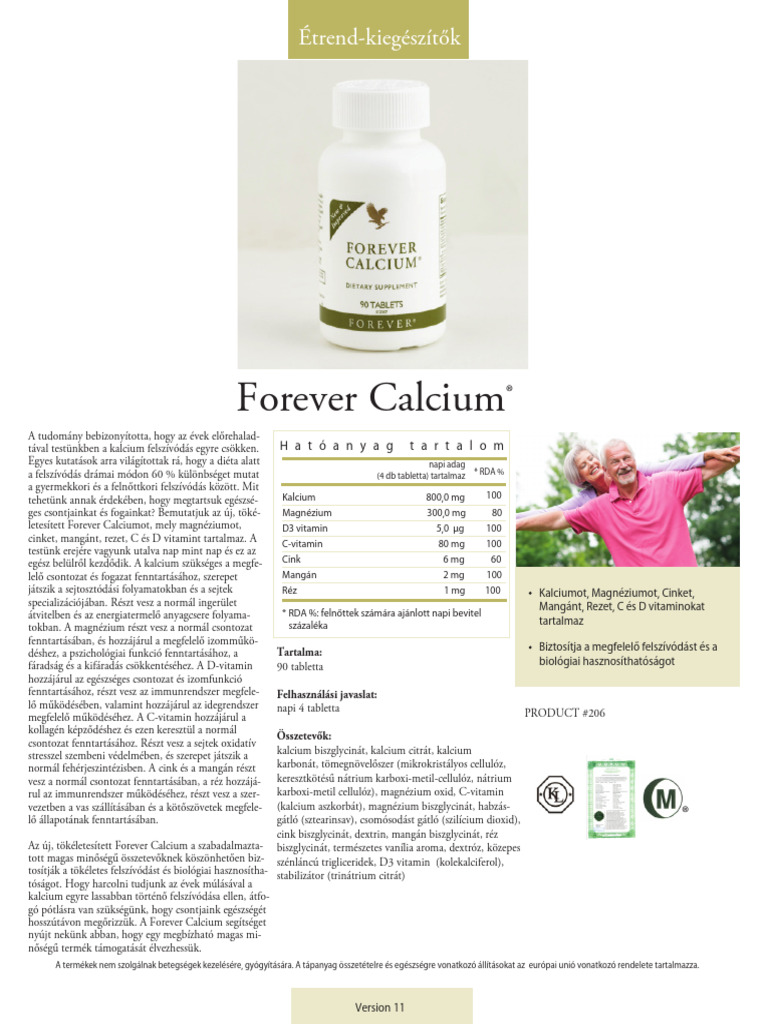 Forever Calcium HUN | PDF