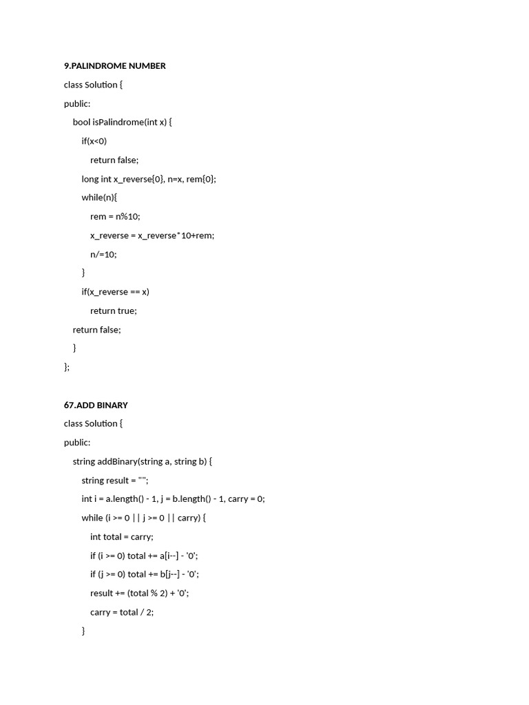 9.palindrome Number | PDF | Teaching Methods & Materials | Science ...