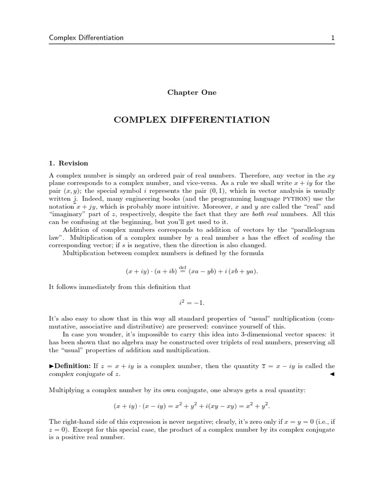 Complex Number Operations Guide | PDF | Complex Number | Polynomial