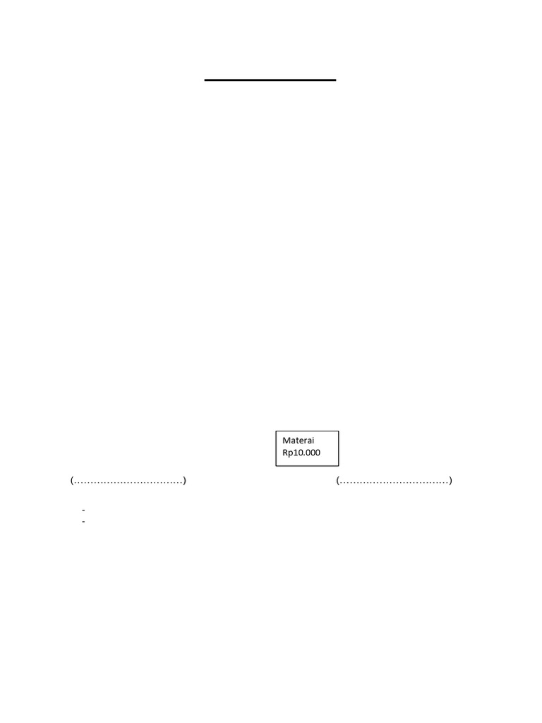 Surat Kuasa Pengambilan Dpri | PDF