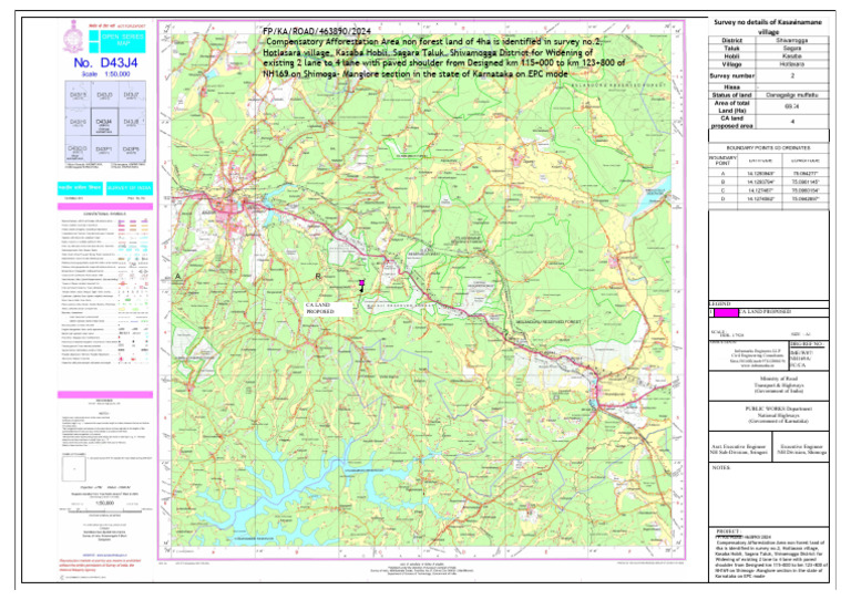 Toposheet Georeferenced 1 50000 | PDF | Land Transport | Transport