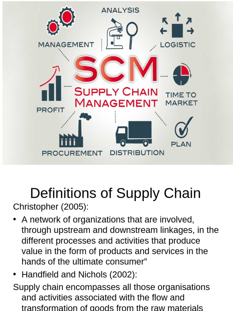 Understanding Supply Chain Management | PDF | Supply Chain | Supply ...