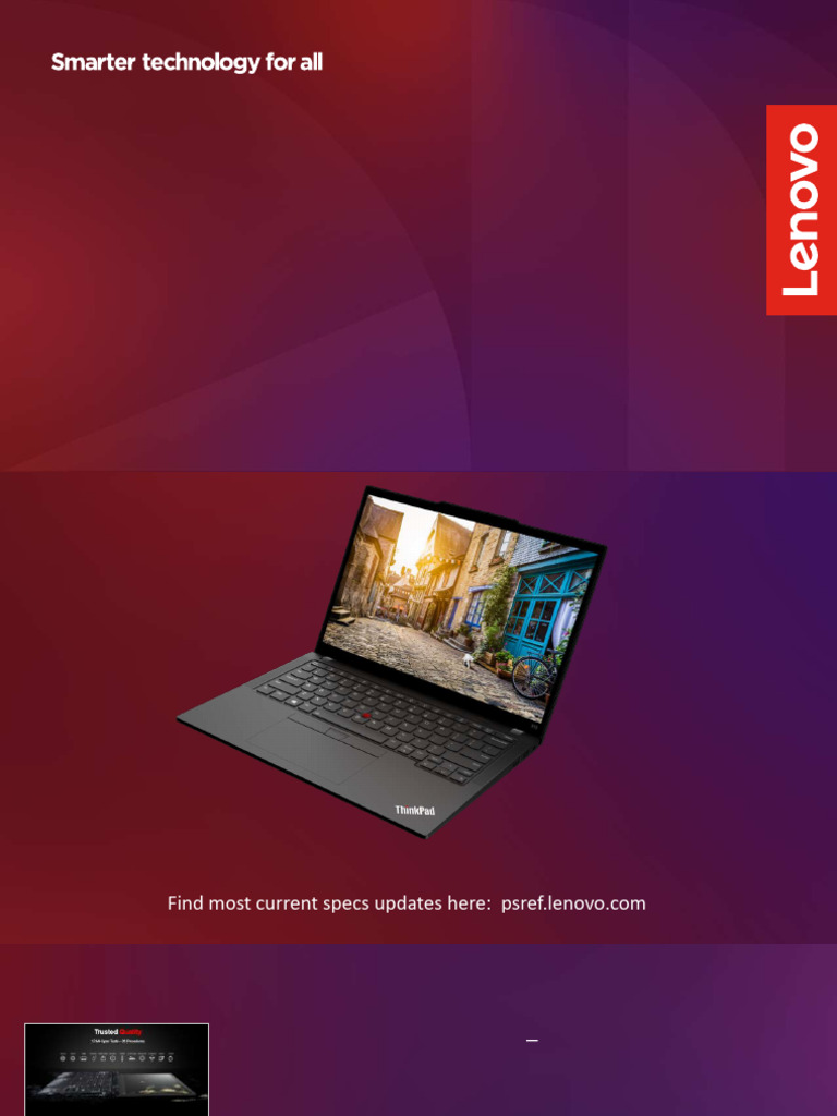 2024 ThinkPad Security and Sustainability | PDF | Bios | Recycling