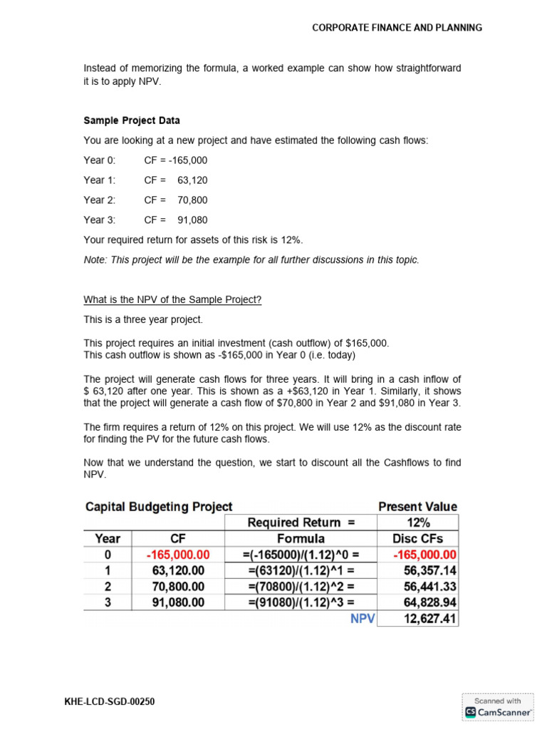 1.+CFP - Study+Guide - v2.0 32 | PDF | Net Present Value | Private Sector