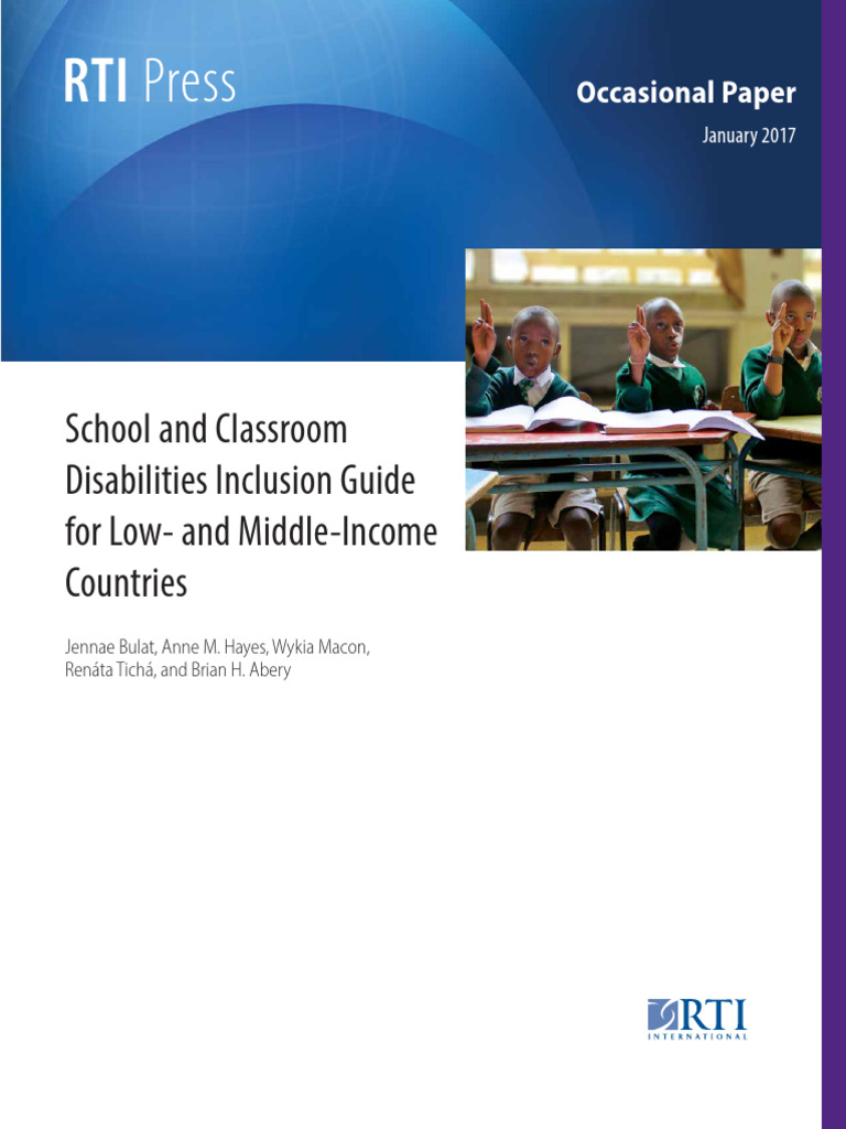 School_and_Classroom_Disabilities_Inclusion_Guide_CR | PDF | Inclusion ...