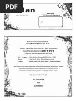 Format Surat Undangan Resmi | PDF