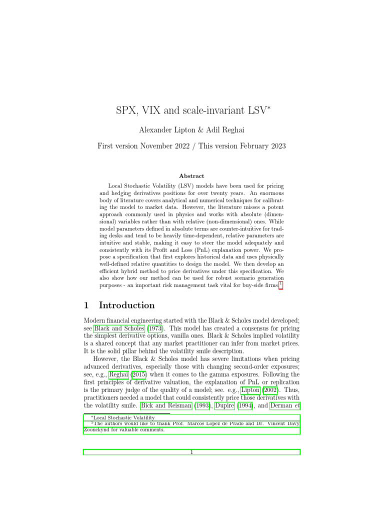 Advanced LSV Models for Traders | PDF | Option (Finance) | Volatility (Finance)