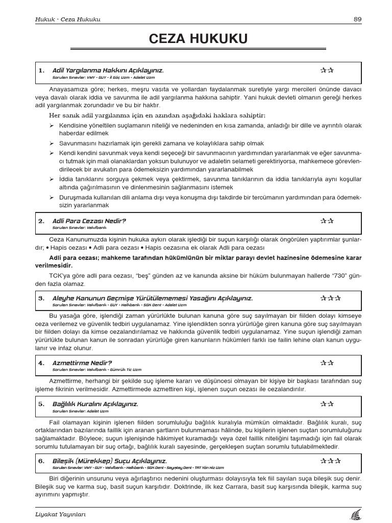 111-134 (ceza hukuku) DIÌ JIÌ TAL | PDF