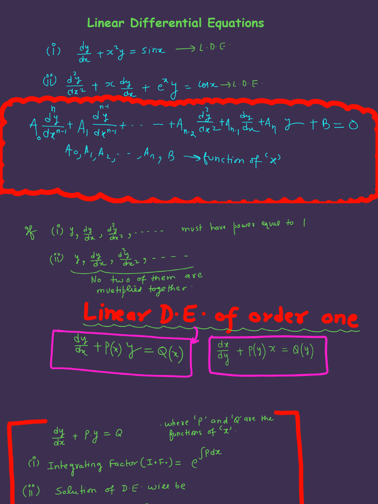 Differential Equations 06 | PDF