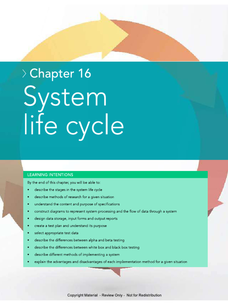 System Life Cycle | PDF