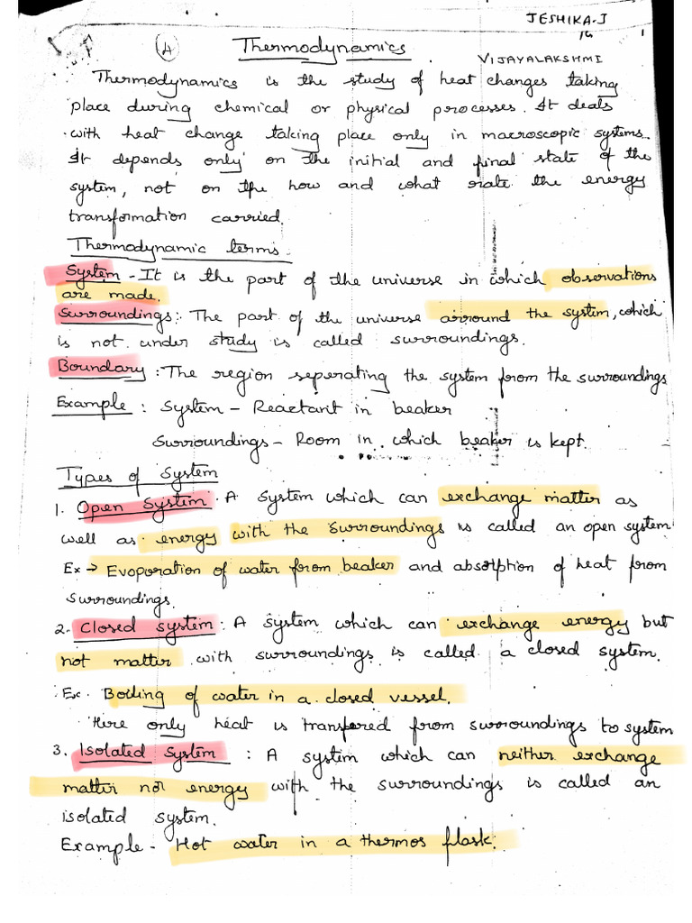 Thermodynamics | PDF