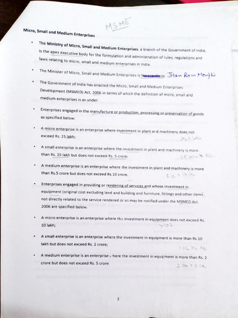 MSME | PDF | Economies