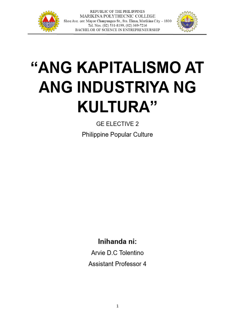 Ge Elec 2 Ppt Docs Version. | PDF