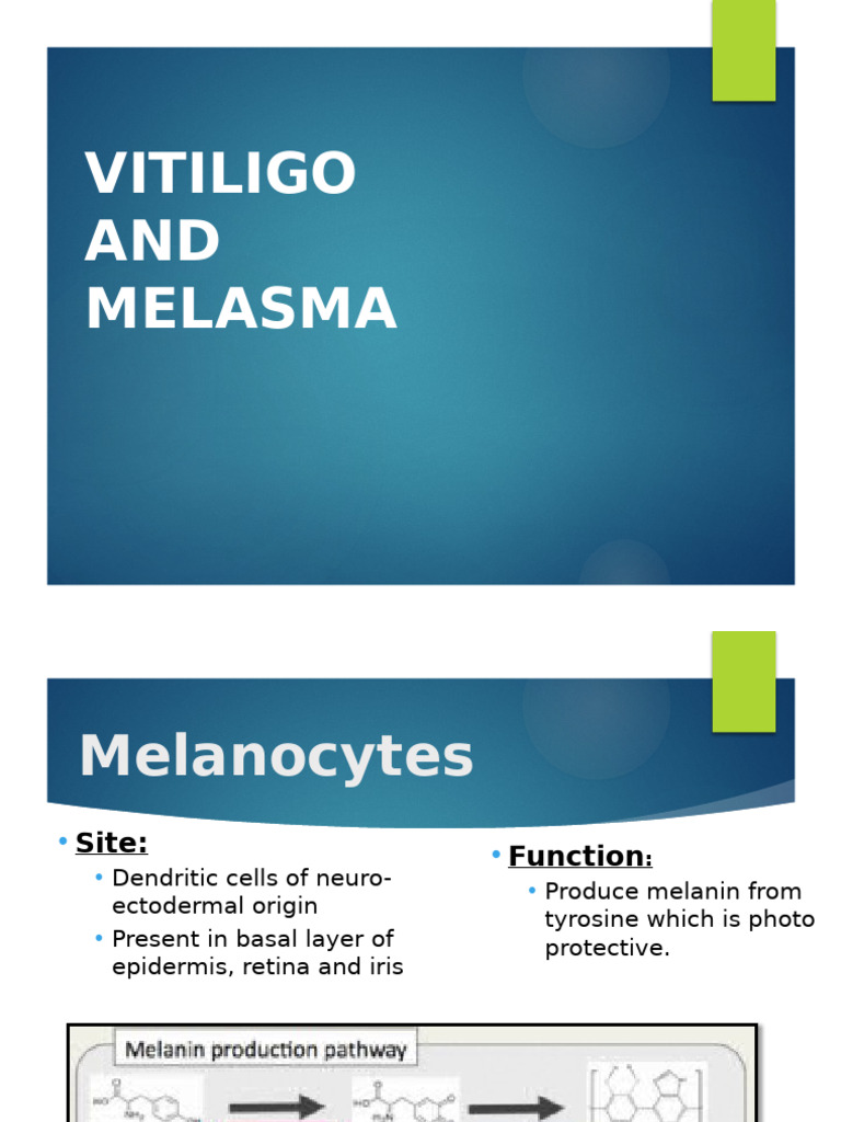 VITILIGO | PDF | Human Skin Color | Diseases And Disorders