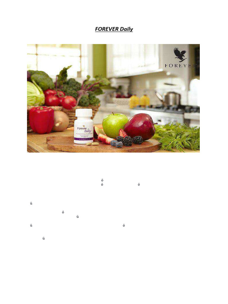 FOREVER Daily | PDF
