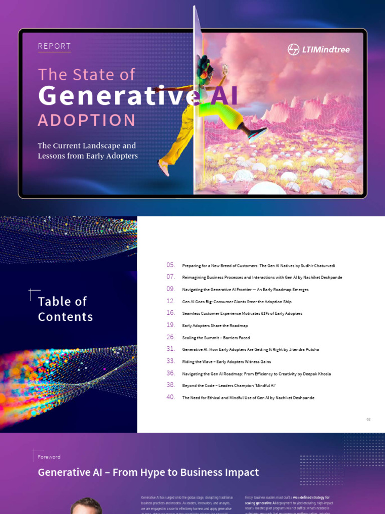 GenAI Report 2023 | PDF | Artificial Intelligence | Intelligence (AI) & Semantics