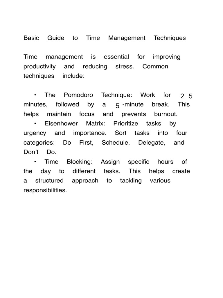 Time management.pdf | PDF