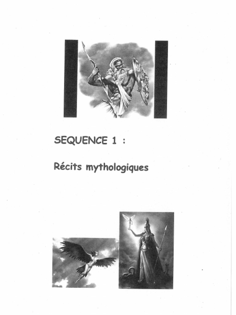 Fluence Sequence Recits Mythologiques | PDF