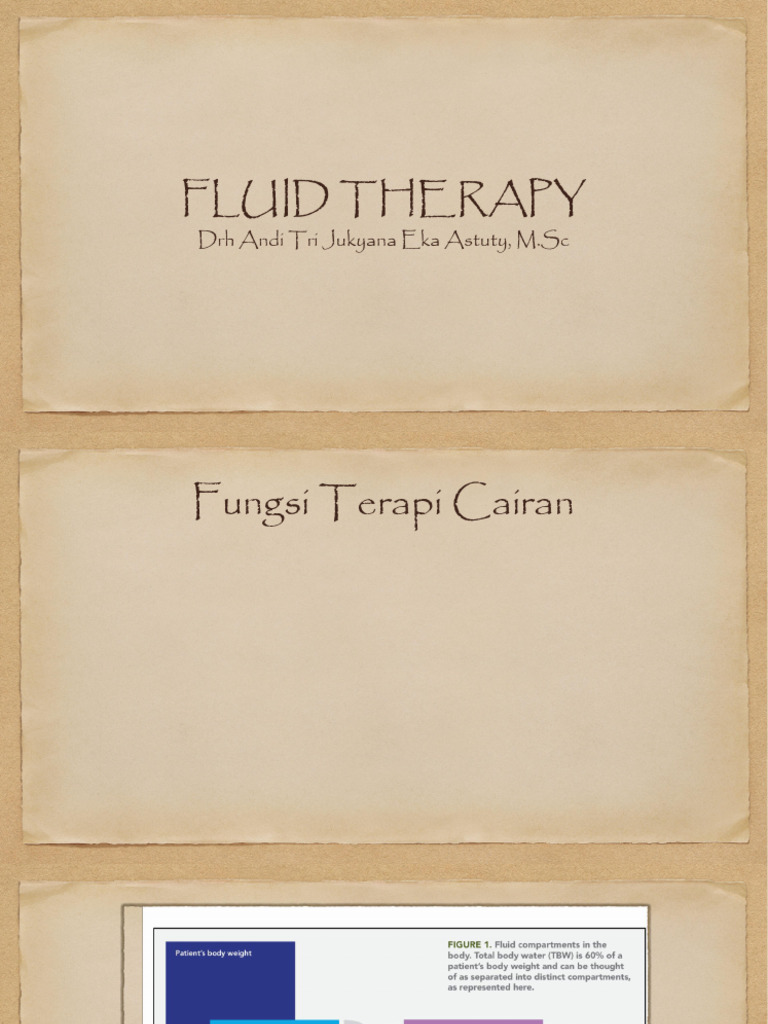 Terapi Cairan 1 | PDF | Pengembangan Diri | Kesehatan Holistik