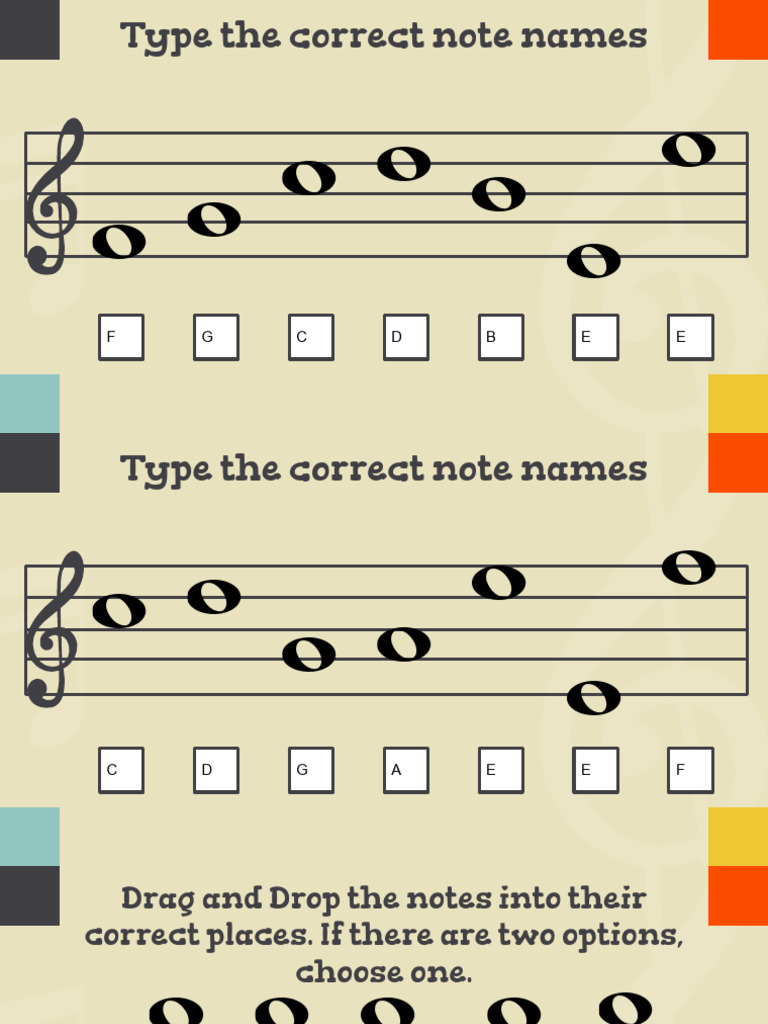 Ara Lee : QUIZ TREBLE CLEF | PDF