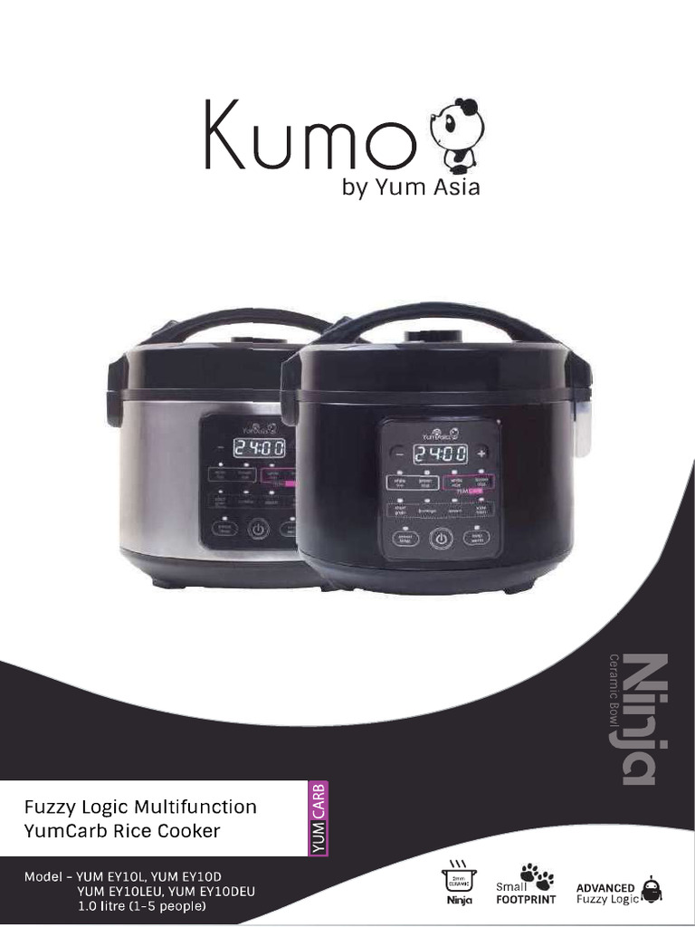 Kumo YUM EY10 Manual EN | PDF | Scallion | Kitchen Stove