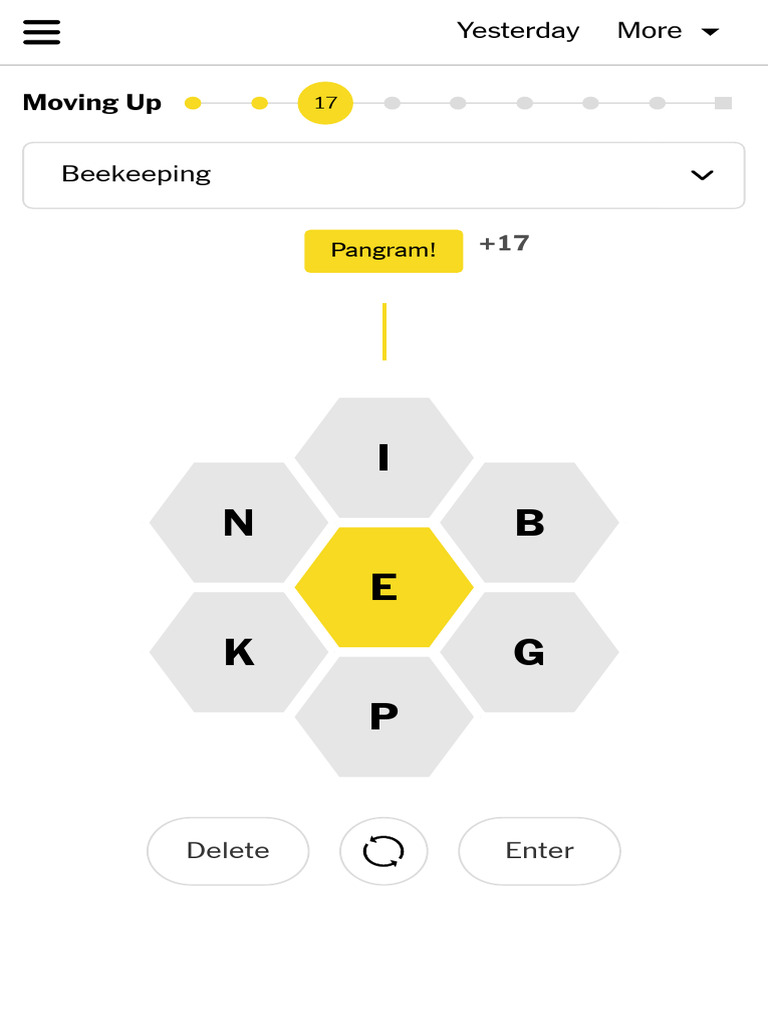 Spelling Bee - The New York Times | PDF