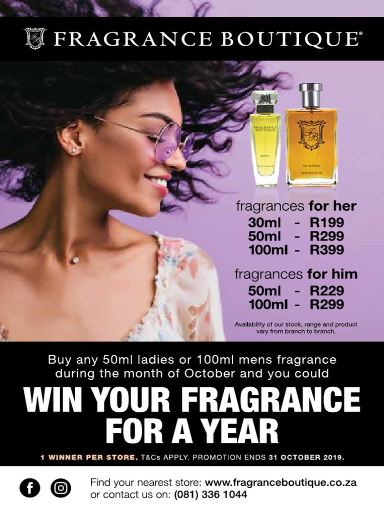 Fragrance Botique Flyer | PDF