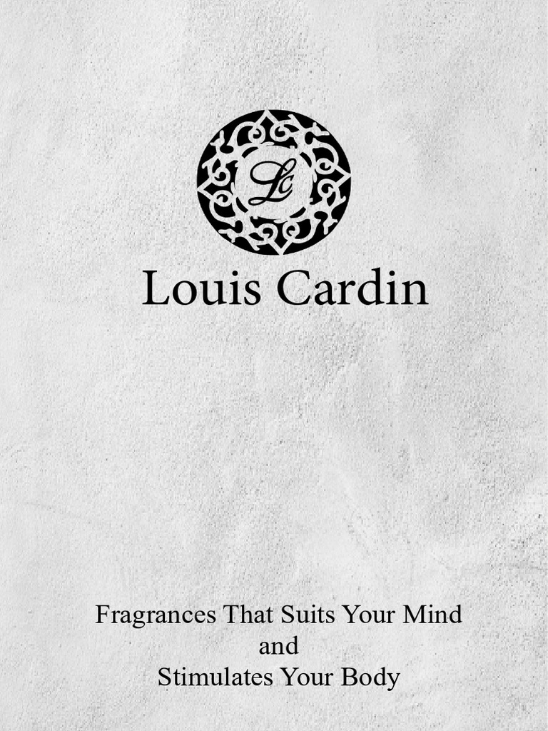 e Catalogue Louis Cardin | PDF | Perfume | Perfumery