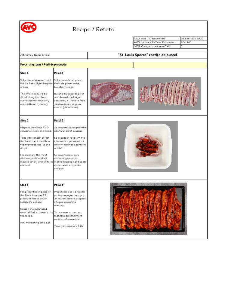 RO-901 St. Louis Spares Costite de Purcel - 2 | PDF