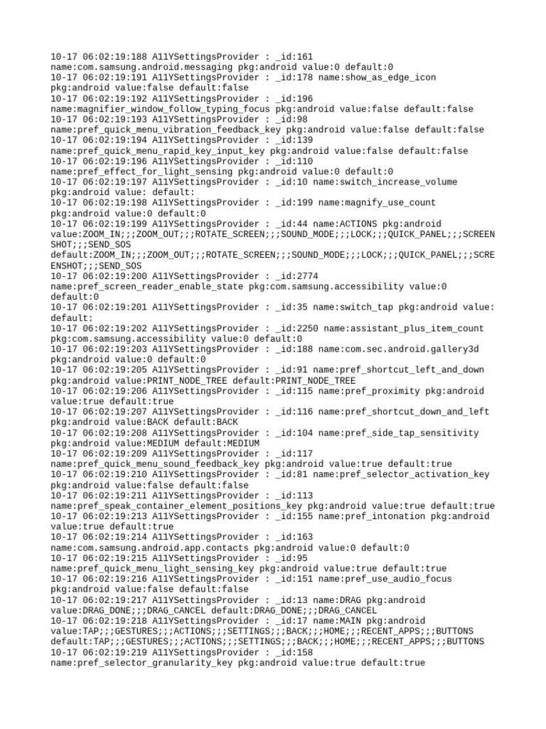 a11yProvider Log | PDF | Google | Software